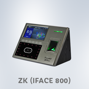 ZK (IFACE 800) time attendance device - Solutions Roads